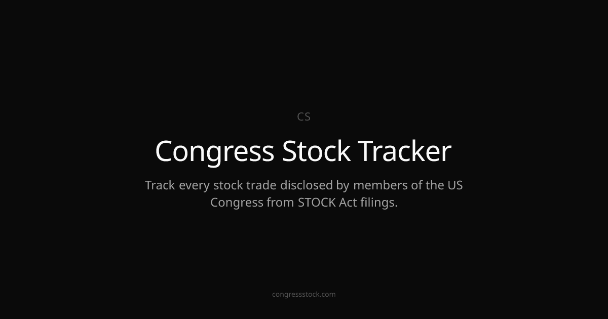 Congress Members Stock Trading Disclosures – Page 5 – All Politicians ...